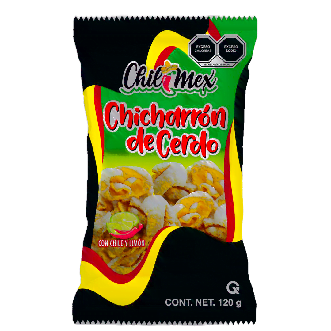 Caja Master Chicharrón de Cerdo Sabor Chile y Limón – Chilimex