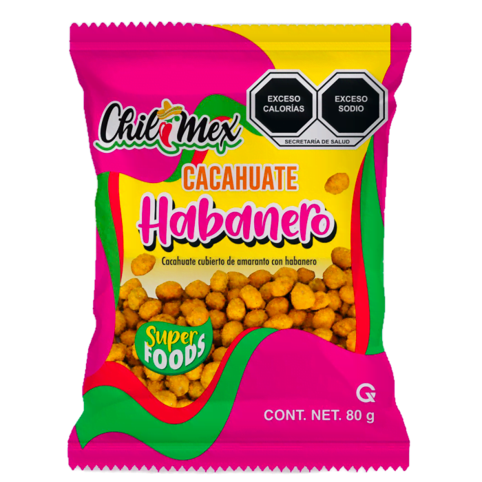 Caja Master Cacahuate con Cobertura de Amaranto Sabor Chile Habanero ...